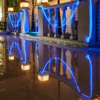 China 100lm 250LM Solar Powered LED Strip Solar Rope String Lights RoHS for sale