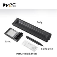 China IPX4 Solar Pathway Lights Outdoor 2800K-3200K Solar Powered Bollards for sale