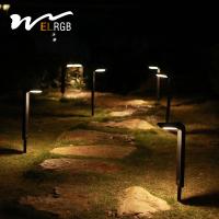 China IPX4 Solar Pathway Lights Outdoor 2800K-3200K Solar Powered Bollards for sale
