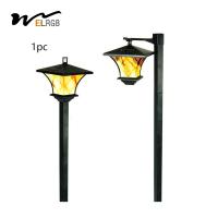 China IP65 Waterproof Solar Flame Torch Light 2700K Soft Warm White for sale