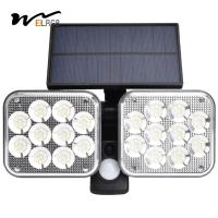 China 2.5W 122PCS LED Solar Powered Lights Motion Sensor Solar Lamp for sale