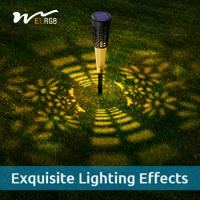 China Solar Garden Walkway Lights LED Solar Powered Lights 3500K Warm White for sale