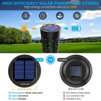 China Solar Garden Walkway Lights LED Solar Powered Lights 3500K Warm White for sale