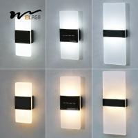 China Acrylic Led Outdoor Wall Sconce LED Solar Powered Lights Cold White Light for sale