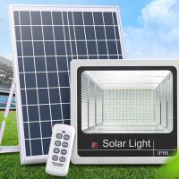 China 200w 500w Solar Powered Flood Lamps IP66 Solar Lights Floodlights for sale