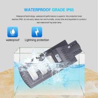 China 30w 60w 90w 120w LED Solar Powered Lights Integrated Motion Detector Street Lights for sale
