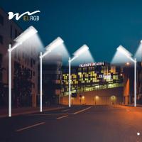China Aluminum 400 Watt Solar Street Light 6500K 400W Motion Sensor Street Lights for sale