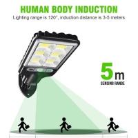 China 3500K Motion Sensor Solar Street Light 3.5W Motion Activated Street Lights for sale
