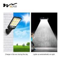 China 3500K Motion Sensor Solar Street Light 3.5W Motion Activated Street Lights for sale