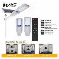 China 5000lm 300 Watts Solar Street Light LED Solar Powered Lights SMD 5730 for sale
