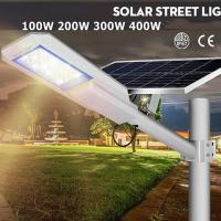 China 5000lm 300 Watts Solar Street Light LED Solar Powered Lights SMD 5730 for sale