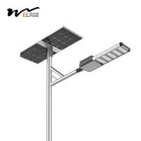 China 30watts 100w Solar Hybrid Street Light LED Solar Powered Lights IP65 Waterproof for sale