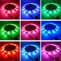 China 5V USB 5050 Self Adhesive LED Strip RGB 5000mm Addressable Led Strip for sale