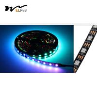 China Ws2811 Ws2813 Self Adhesive LED Strip Rgbw Ws2812B Tape Light Black White for sale