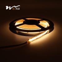 China 608LED Dimmable Cob Led Strip 10mm 5m Led Strip Lights With Adhesive Backing for sale