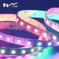 China 102 Leds Self Adhesive LED Strip 60 Pixel Self Adhesive Rope Lights for sale