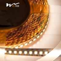 China 180leds 2835 Self Adhesive LED Strip 3000K/4000K Sticky Back Strip Lights for sale