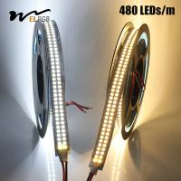 China 12V 24V SMD2835 Self Adhesive LED Strip Led Cool White Tape Lights for sale