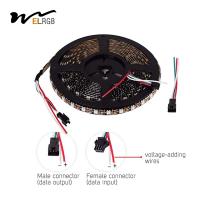 China RGBIC Addressable Neon Rope Light SMD5050 Sticky Led Strip Lights for sale