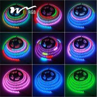 China RGBIC Addressable Neon Rope Light SMD5050 Sticky Led Strip Lights for sale