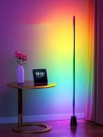 China Residential Gaming Room Wall Wash Floor Lamp 50000 Hours Working Time Music Voice Control for sale