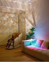 China Intelligent Control LED Floor Lamp Water Ripple Design for Coffee Shop or Night Light for sale