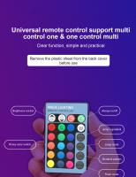 China 220v E27 Screw Light Controlled LED Color Remote Control Bulb for Mood Atmosphere Lamp for sale