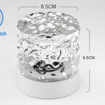 China 5W Light and Shade Water Ripple Ambient Atmosphere Light Rotating Decorative Nightlight for sale