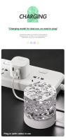China 5W Light and Shade Water Ripple Ambient Atmosphere Light Rotating Decorative Nightlight for sale