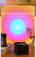 China Light Controlled Bedroom Lamp Rechargeable Sunset Lamp with 3- and Internet Celebrity for sale