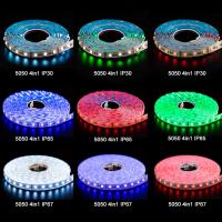 China LED Tape Lights BRGB Warm White 4 Colors in 1 5m 16.4ft 60LEDs/m IP65 Waterproof for sale