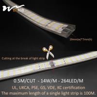 China Outdoor Waterproof 264 LEDs/m 3-Row Celling LED Light Stripe with Sensor Control for sale