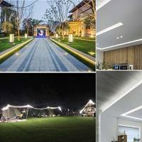 China 2835 LED Chip App Controlled Garden Light Strip with 220V and IP67 Waterproof for sale
