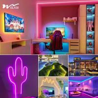 China 85lm/w Lamp Luminous Efficiency Remote Controlled LED Strip Light for Outdoor Spaces for sale