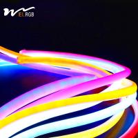 China 110V/220V IP66 Waterproof Smart LED Strip Light Flexible Neon 360-Degree Luminous for sale