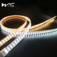 China Super Bright 3-Row LED Strip Lights 2835 264 LEDs/m for Residential Outdoor CRI Ra 80 for sale
