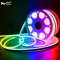 China Customizable Party Lights 110V-220V AC Waterproof LED Neon Lights with 120 LEDs/M for sale