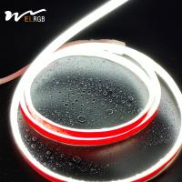 China Vertical Bending Direction 288 LEDs/M Ultra Bright COB LED Light Strip Waterproof Dimmable for sale