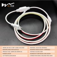 China Vertical Bending Direction 288 LEDs/M Ultra Bright COB LED Light Strip Waterproof Dimmable for sale