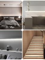 China 50000 Hours Working Time Intelligent Atmosphere USB Warm White Yellow LED Light Strip for Dormitory Night Light for sale