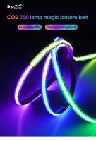 China 840Leds/M 24V IP65 Waterproof Flexible RGB LED Strip Light with Voice Control and 3- for sale