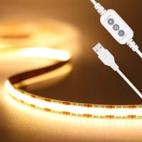 China 480 LED USB COB Strip Light Kit Waterproof and Remote Control for Holiday Lighting for sale