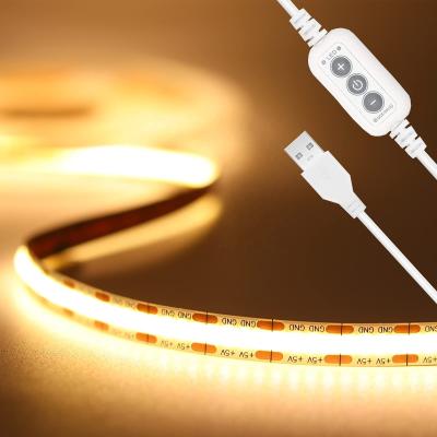 China 480 LED USB COB Strip Light Kit Waterproof and Remote Control for Holiday Lighting for sale