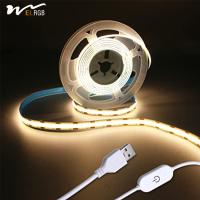 China Packaging Size 13.69 x 10.59 x 1.4 cm Linear COB LED Strip Light with Touch Control for sale