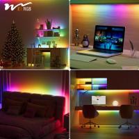 China Flexible 6.56 ft / 2 m LED Tape Light with Music Mode Control USB Connection and More for sale
