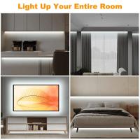 China Smart White COB Led Strip Light with App and Remote 227g IP20 3000K Bright Warm White for sale