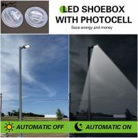 China Adjustable Arm Mounted 150LM/W LED Shoebox Light for Commercial Outdoor Illumination for sale