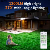 China Solar Lights Outdoor 3 Head Solar Motion Sensor Lights for Outside Switch Mode other for sale