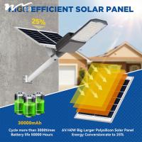 China Waterproof IP67 Solar Street Light with Dusk to Dawn Safety and Outdoor Motion Sensor for sale