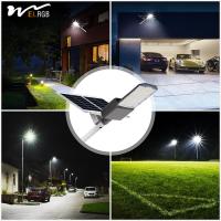 China Waterproof IP67 Solar Street Light with Dusk to Dawn Safety and Outdoor Motion Sensor for sale